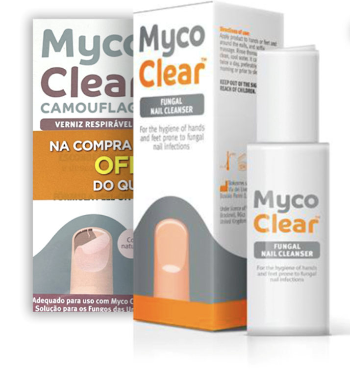 Myco Clear Sol Fung 3mm1 4ml+Camouflage | Farmácia Mirafoz