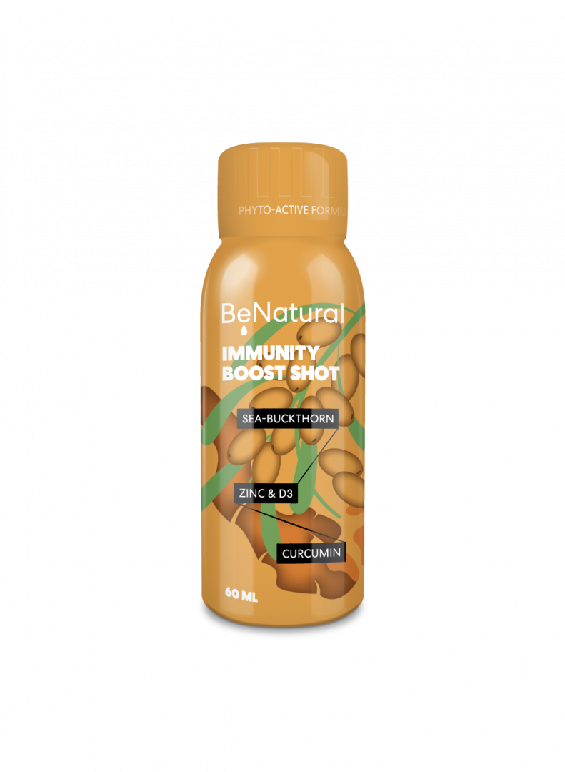 BeNatural Immunity Boost Shot 60 mL | Farmácia Mirafoz